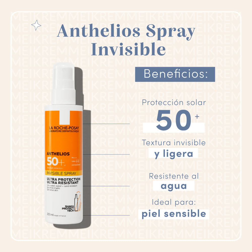 Anthelios Spray Invisible SPF50 X 200ml | La Roche Posay - MEIKREM