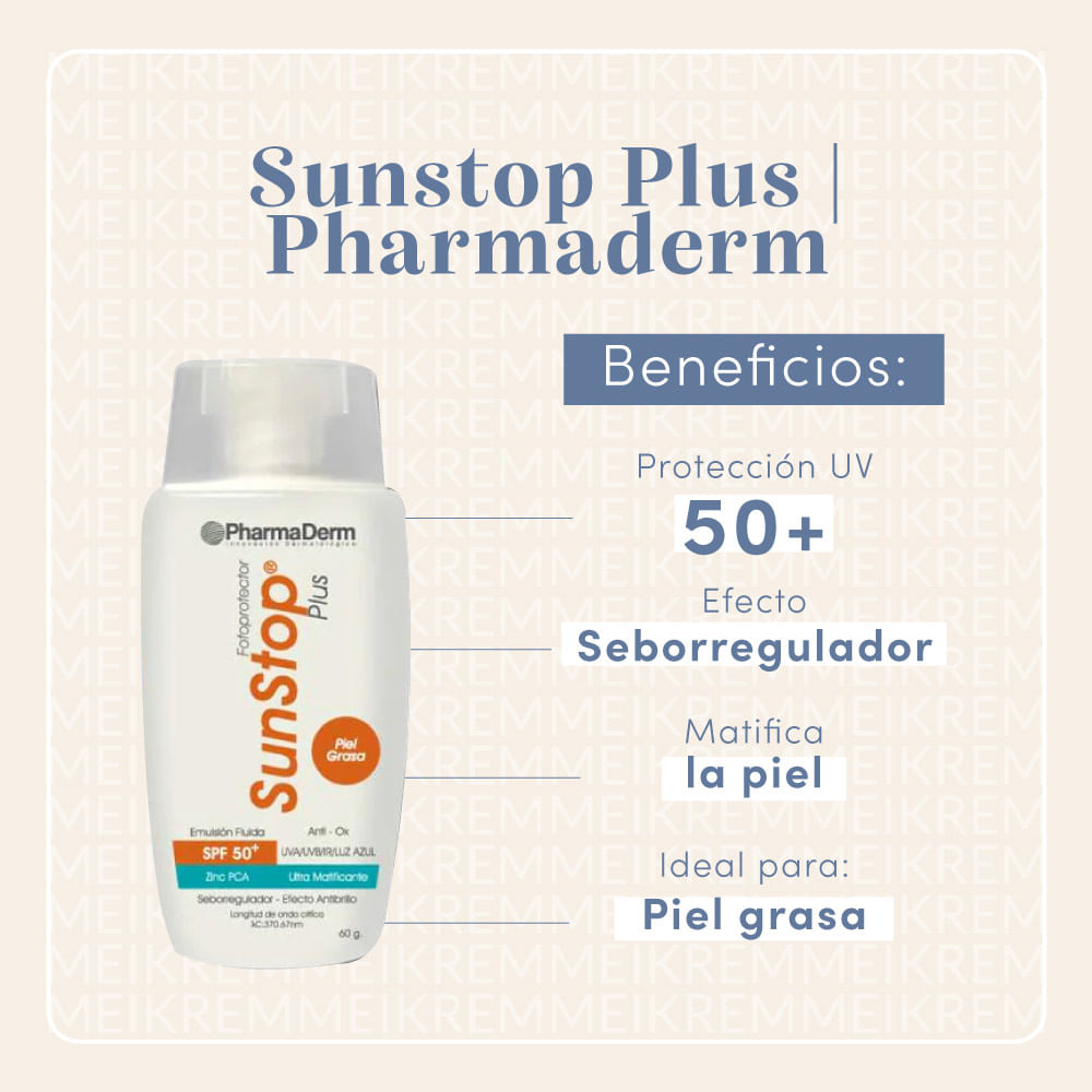 Sunstop Plus SPF 50+ x 60ml-Pharmaderm | Meikrem - MEIKREM